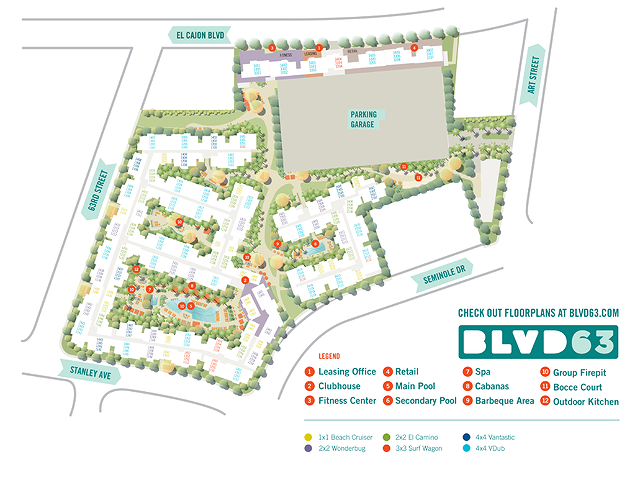 See What's Nearby | The Rive San Diego