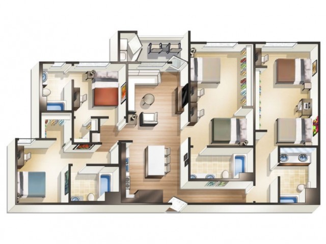 The Rive San Diego Apartment Rentals