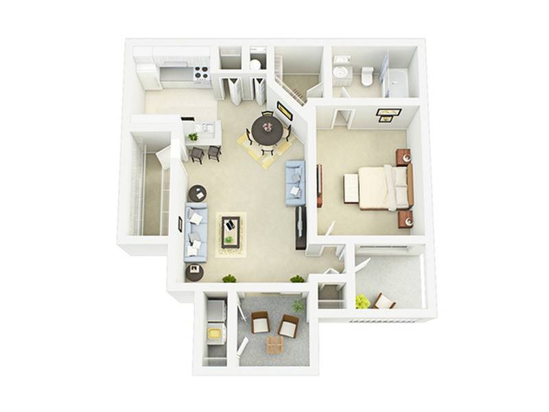 A1 | 1 Bed Apartment | Tradition at Palm Aire